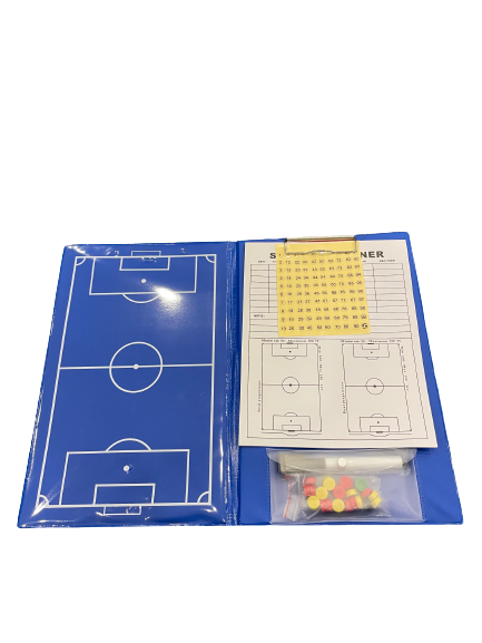 Blue Coach Folder – City Soccer Plus